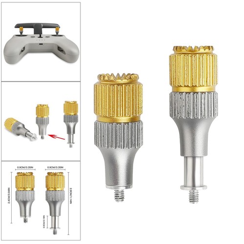 2 Pcs Controller Joysticks Alloy Thumb Rocker Stick for DJI FPV ...