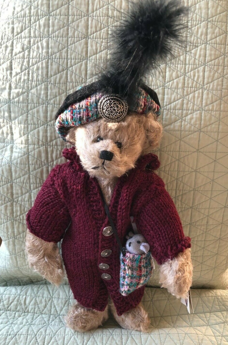 GANZ COTTAGE COLLECTIBLES - CAROL E KIRBY - 13" BEAR - BERNICE | eBay