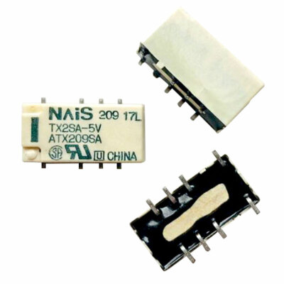 5PCS Panasonic Relay TX2SA-5V ATX209SA 8Pins NAIS TX2SA 5V ATX209SA ...