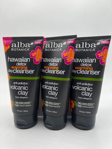 Alba Botanica Hawaiian Detox Warming Clay Facial Cleanser - 6 oz - (3 ...