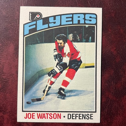 1976-77 Topps Set JOE WATSON #45 FLYERS - NM/MINT+ *HIGH GRADE* VENDING ...