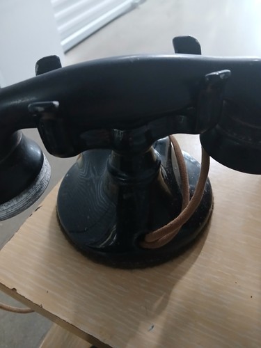 Vintage Bell Systems Western Electric Co.Rotary Cradle Telephone USA ...