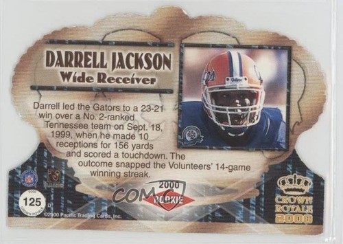 2000 Pacific Crown Royale Rookie Darrell Jackson #125 Rookie RC | eBay
