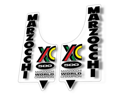 Marzocchi XC 500 1994 Suspension Graphic Decal Kit Sticker Adhesive Set ...