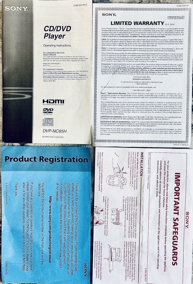 Sony STR-K790 5.1 Home Theater Bundle A/V Receiver 6 speakers with ...