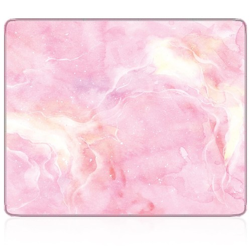 Pink Mouse Pad Small 8.3 x 10.2in, Bright & Beautiful Colors, Premium ...