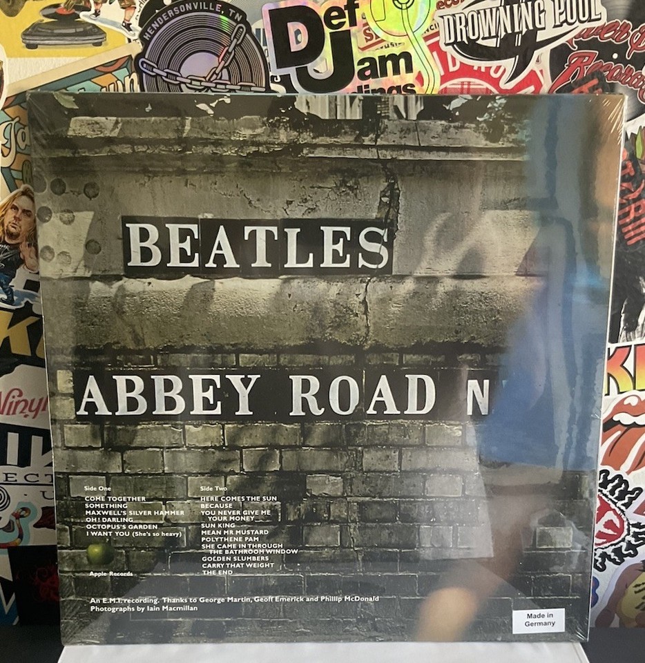 THE BEATLES Abbey Road NEW GREEN VINYL W/HYPE STICKER | eBay