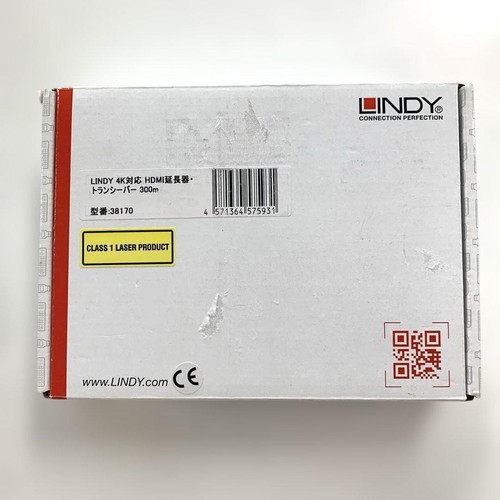 Lindy HDMI 4K Extension Transceiver 300M Model 38170 Unused With Box Damage | eBay