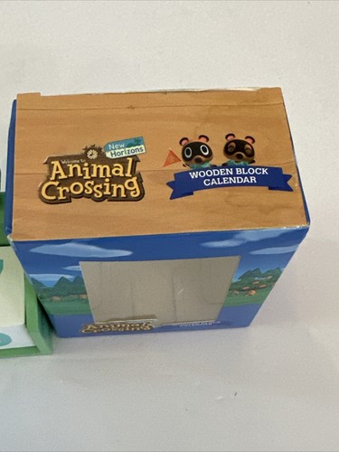 Animal Crossing New Horizons Wooden Block Calendar No Month Blocks | eBay