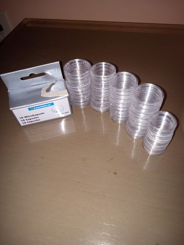 52 Coin Capsules - 27mm 23mm 19mm | eBay