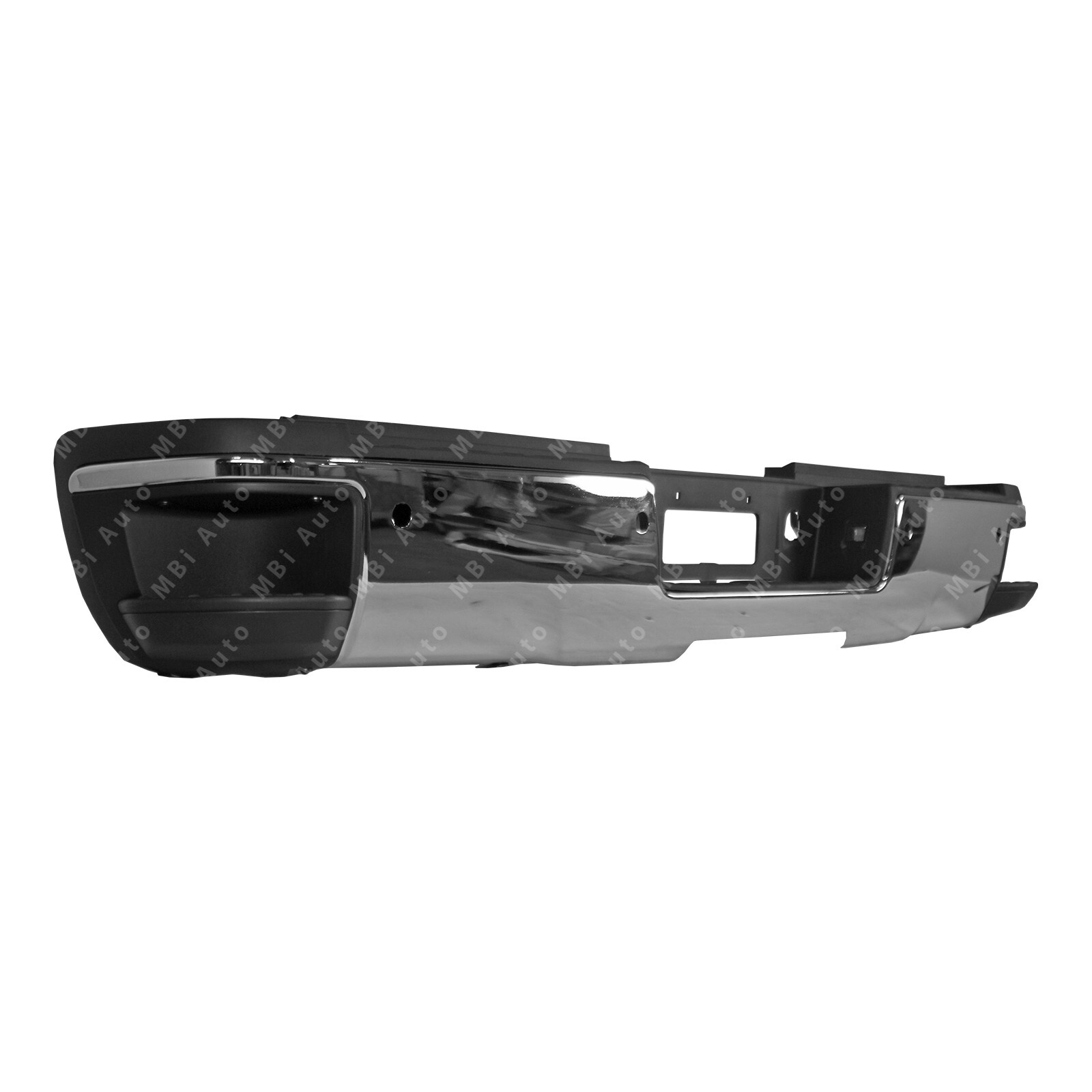 NEW Chrome Rear Bumper Assembly for 2015-2019 Silverado Sierra 2500/ ...