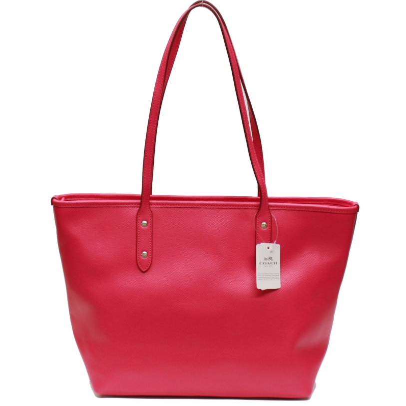 NEW Coach Crossgrain Leather City Zip Tote F58846 F294887 F57522 F38161 ...