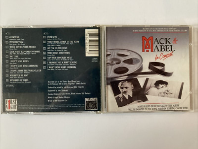 MACK & MABLE - Mack And Mabel In Concert (original London Cast) - CD VG ...