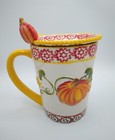 Temptations by Tara Pumpkin Patch 16 Oz Mug, Spoon, And Lid | eBay