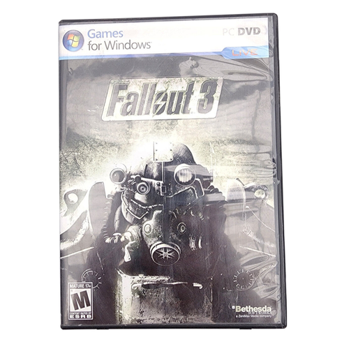 Fallout 3 PC DVD Video Game For Windows with Manual Computer Software ...