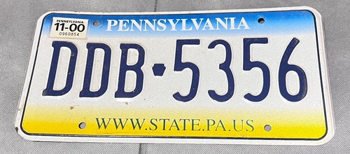 1999-2004 PA State License Plate | eBay