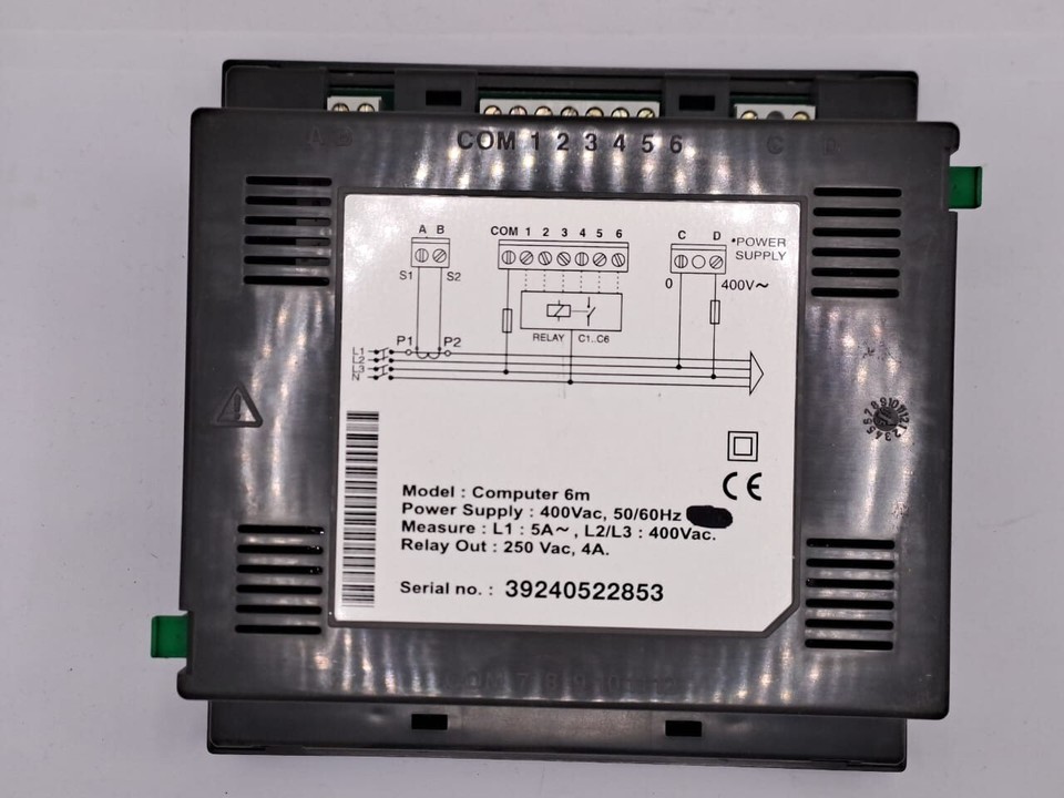 Circutor Computer 6m Automatic Power Factor Regulator | eBay