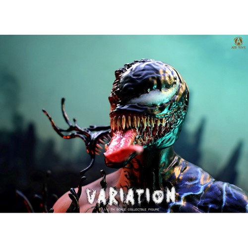 New ADD TOYS AD08 1/6 Venom VARIATION Symbiote Figure Collectible Model ...