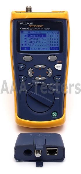 Fluke Networks CableIQ Qualification Tester CIQ-100 CIQ | eBay
