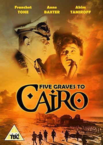 Five Graves To Cairo (DVD) Franchot Tone Anne Baxter Akim Tamiroff | eBay