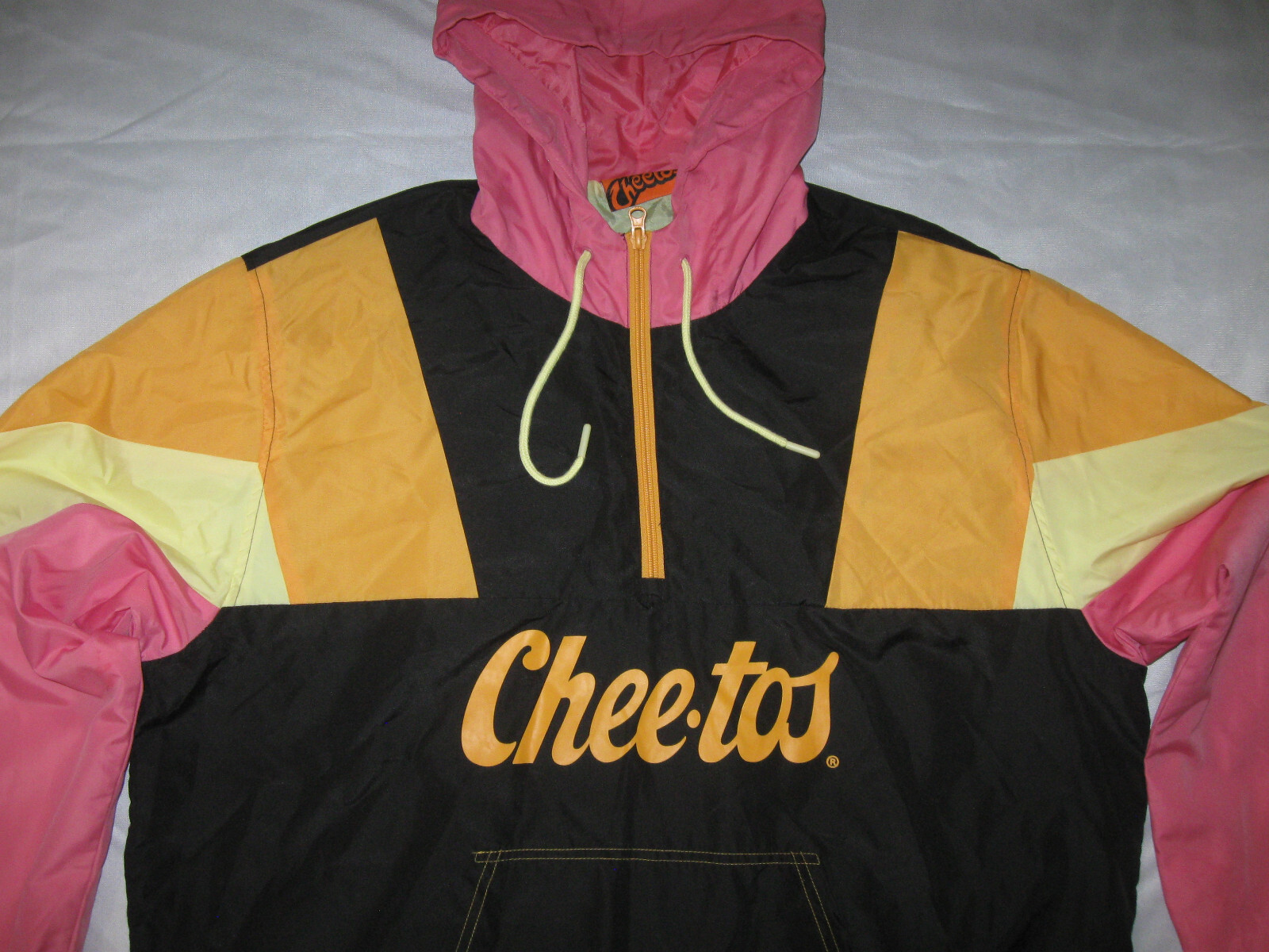 Cheetos Chester Cheetah Retro Pullover Jacket Windbre… - Gem