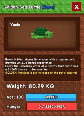 MEGA TITANIC SEA TURTLE 🔥ROBLOX GROW A GARDEN FAST EXP!!! | eBay