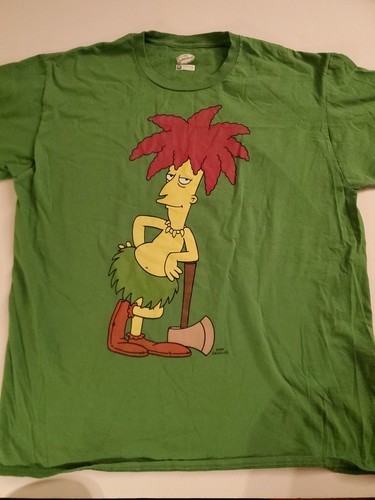 Official The Simpsons Sideshow Bob With Axe T Shirt Size XL | eBay