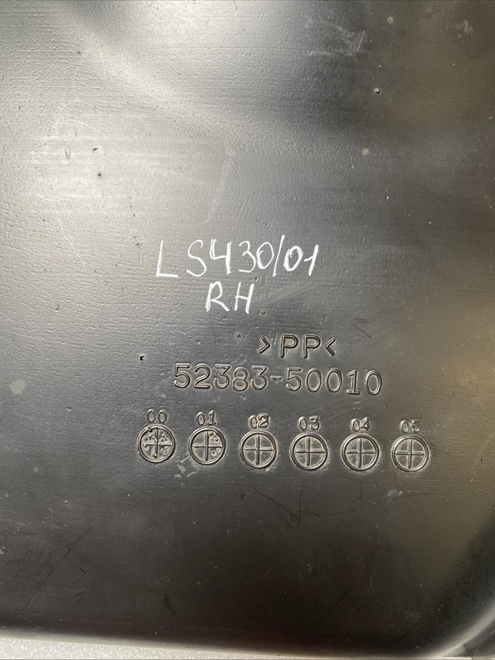 01-06 Lexus XF30 LS430 Rear Right Side Differential Axle Shaft Shield ...