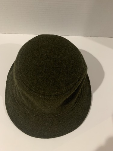 Filson Wool Bucket Hat Size Medium green Hunting Heavy Mackinaw | eBay