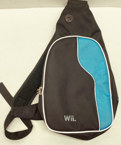 Nintendo Wii Backpack Travel Bag Console Shoulder Sling Embroidered ...