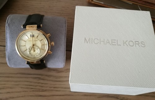 Michael Kors Sawyer MK2433 Ladies Quartz Watch 2 Years for sale online ...