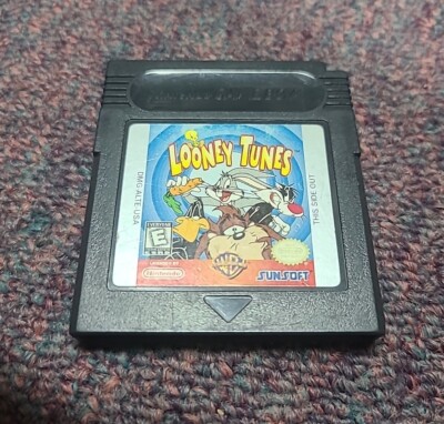 Looney Tunes (Game Boy Color) GBC (Tested!) Rare Version W/ WB Shield ...