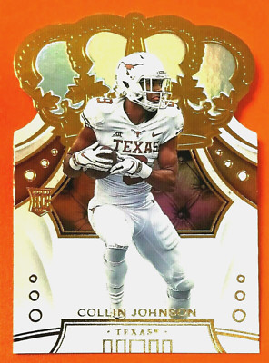 2020 Collin Johnson RCs (11 Cards) Leaf Draft & Crown Royale ...