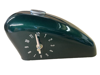 Harley Davidson Green Mini Replica Gas Tank Desk Clock | eBay