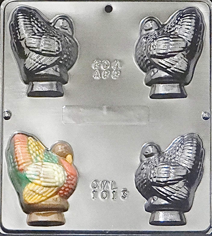 3" Turkey Assembly Chocolate Candy Mold Thanksgiving 1013 NEW | eBay