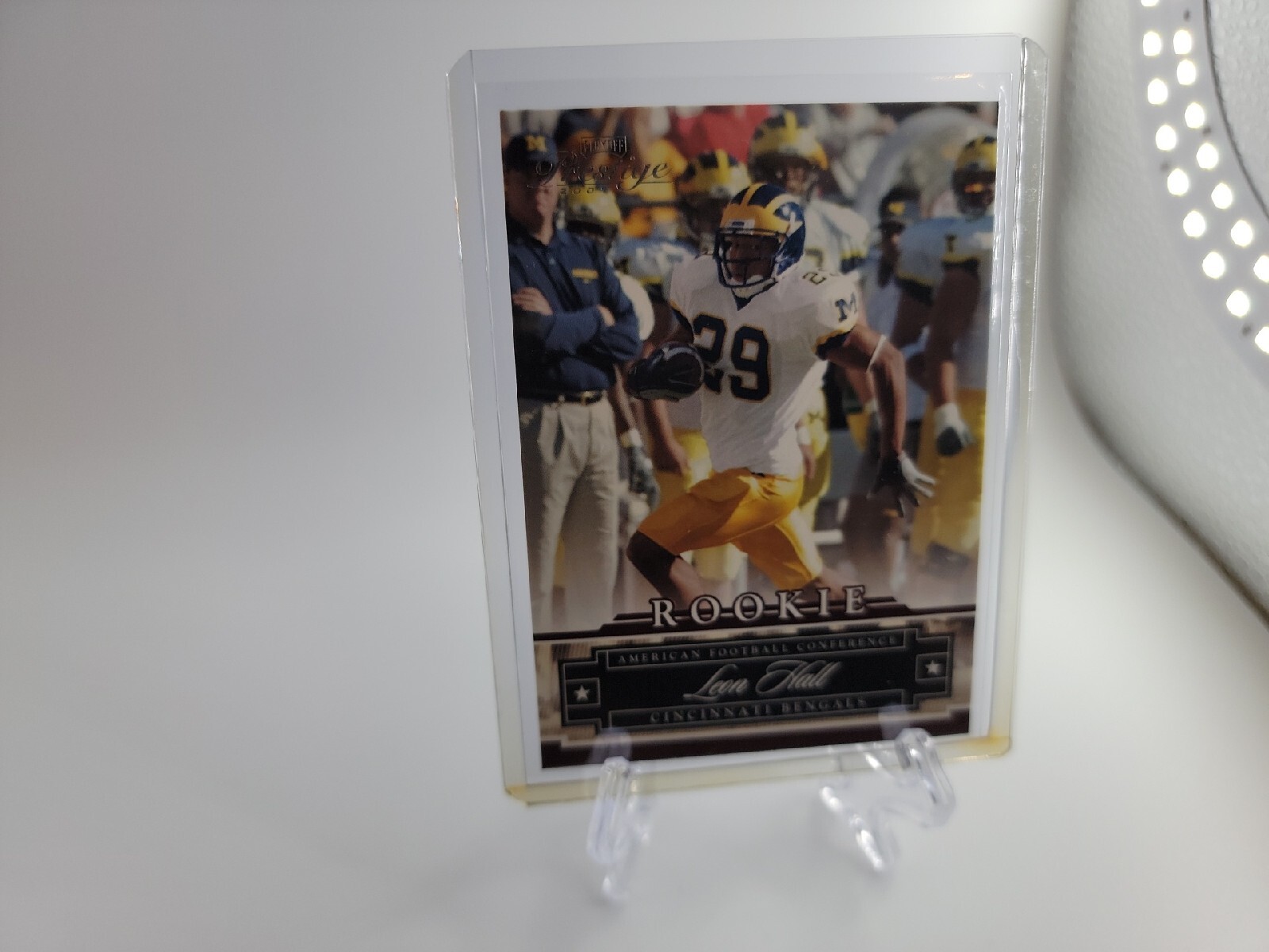 2007 Playoff Prestige - #193 Leon Hall (RC) for sale online | eBay