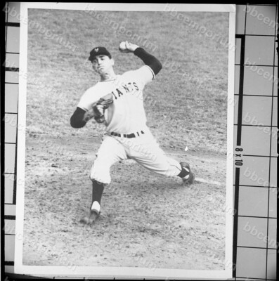 John Antonelli NY Giants 9-30-1954 Med. Frame Negative - Jim Rowe ...