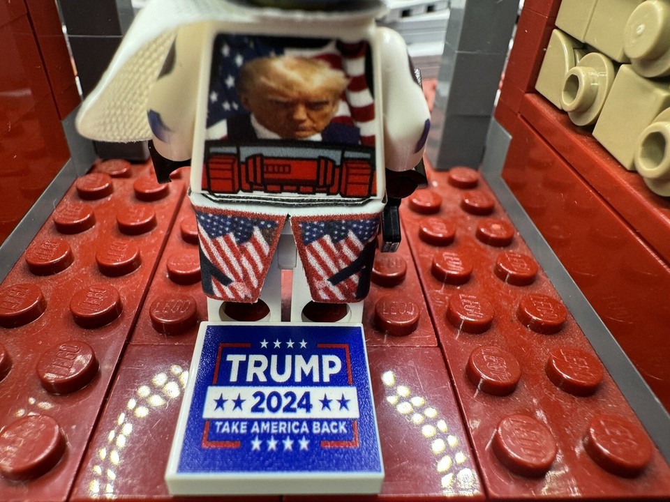 Lego Donald Trump Minifigure Special Ops Trooper - Limited Edition - | eBay