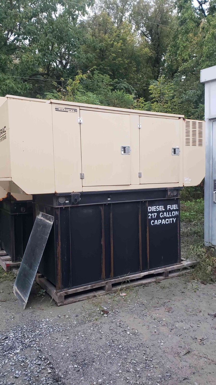 35KW GENERAC Diesel Generator 120/240 1PH 860Hrs. TESTED (SKU: 104501 ...
