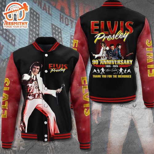 Elvis Presley On Stage Signatures Special Sport Jacket, Baseball Jacket ...