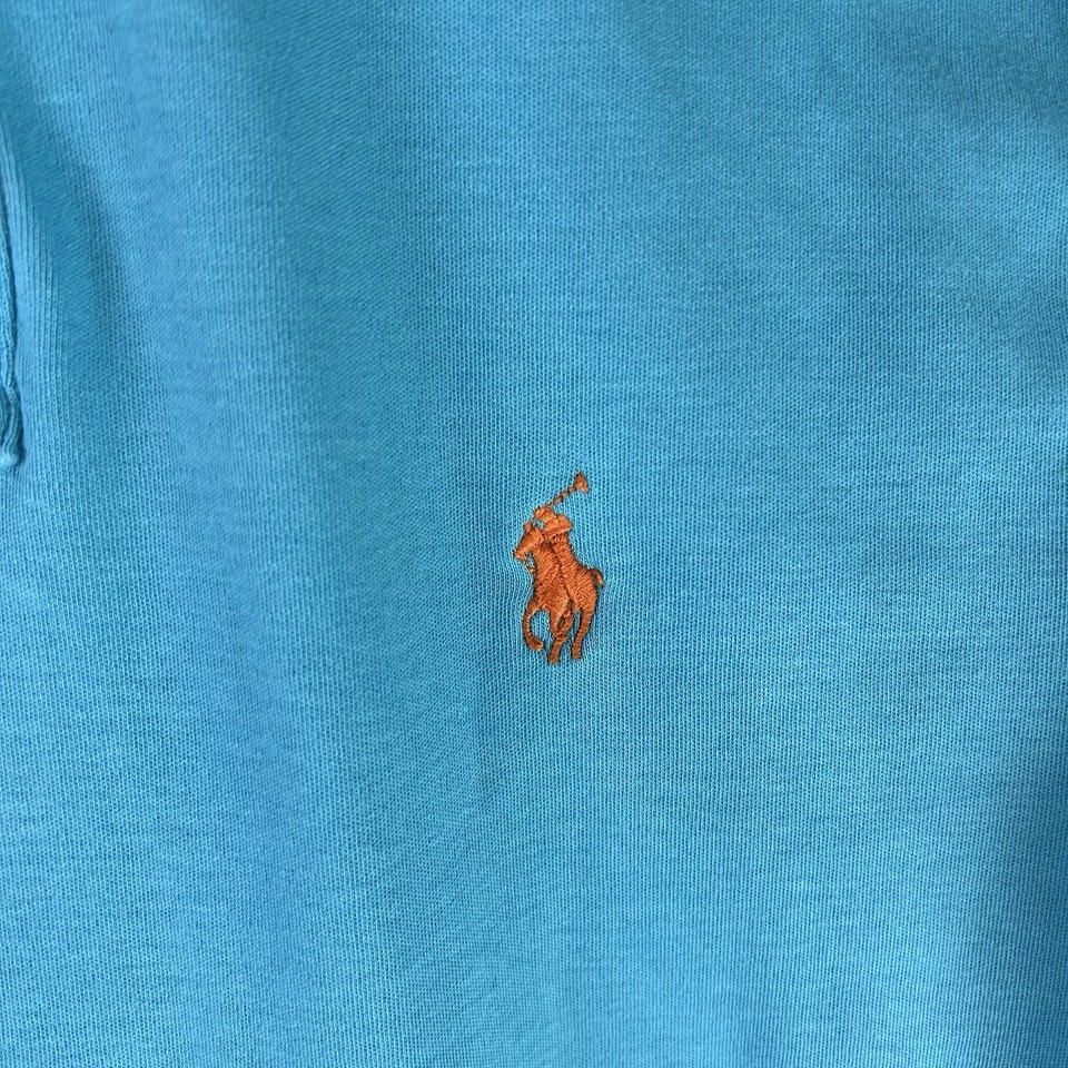 Polo Ralph Lauren Short Sleeve Polo Shirt Men's Medium Custom Fit ...