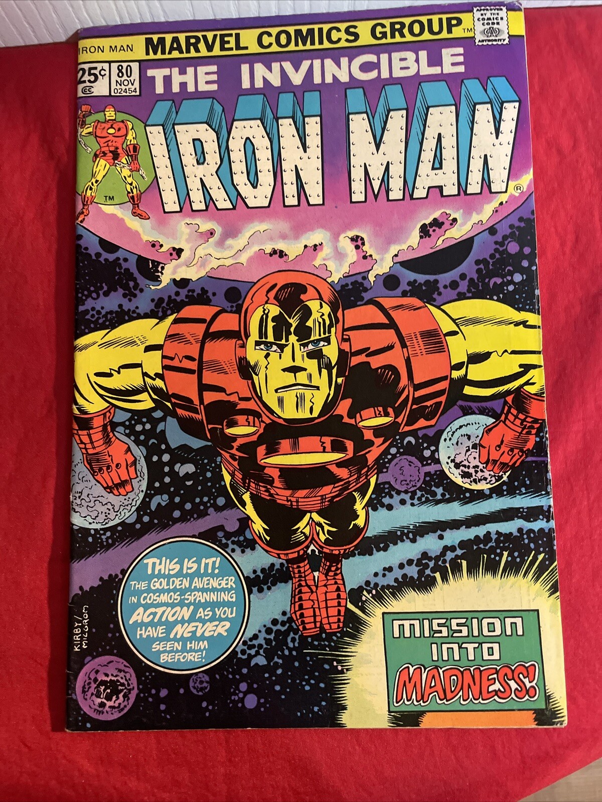 The Invincible Iron Man #80 1975 Marvel Comics Mission Into Madness | eBay