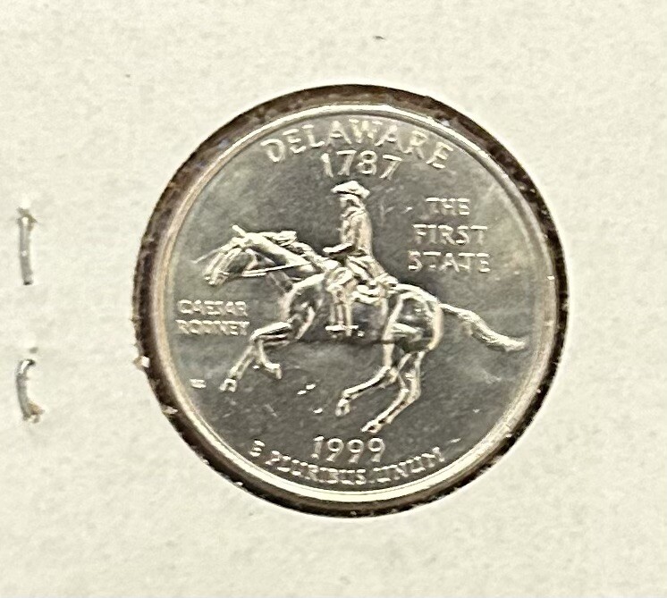 1999 D: Delaware State Quarter BU from mint roll | eBay