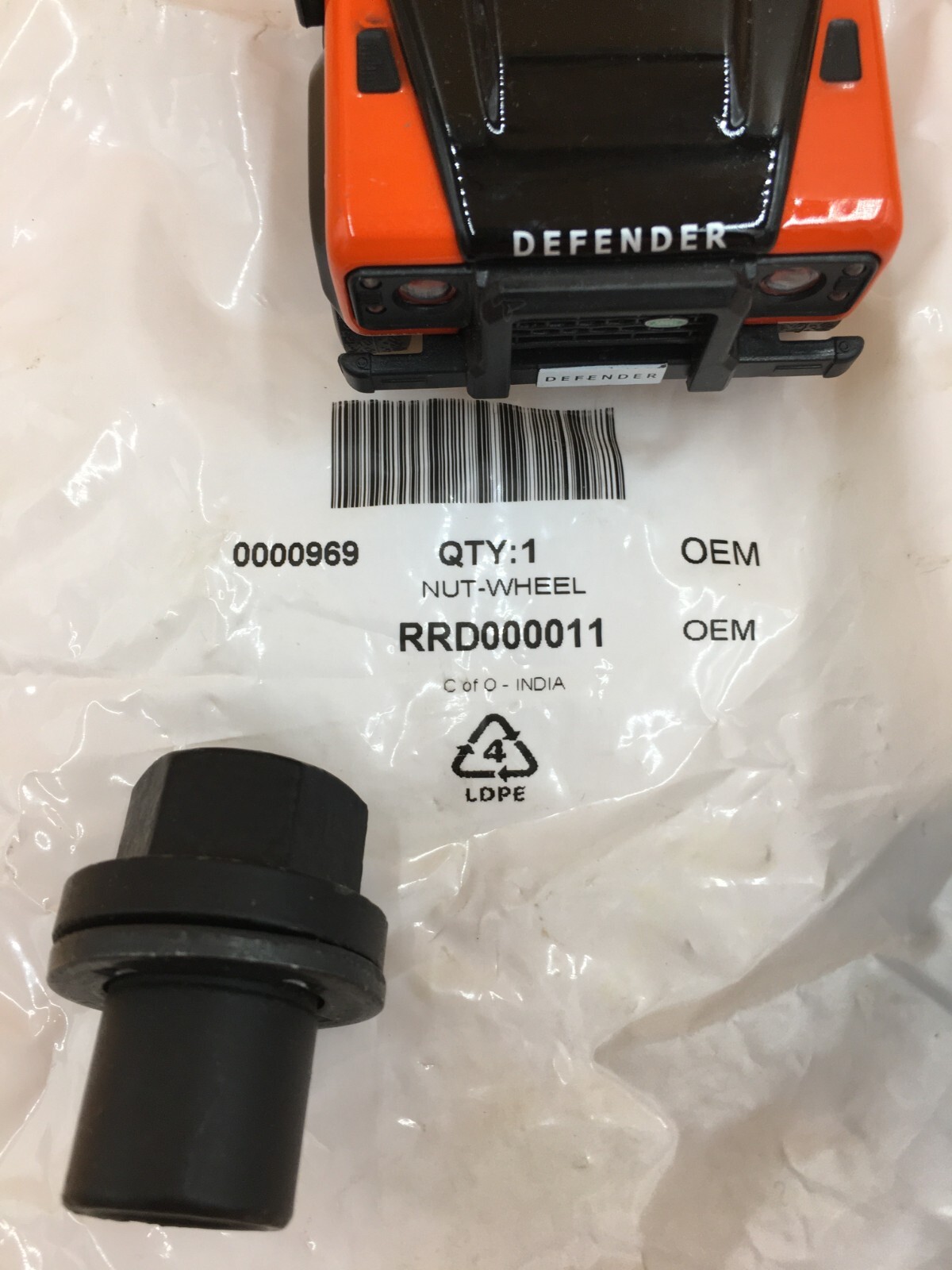 Land Rover Range Rover 03-05 L322 M62 Wheel Lug Nut Alloy Road Part ...