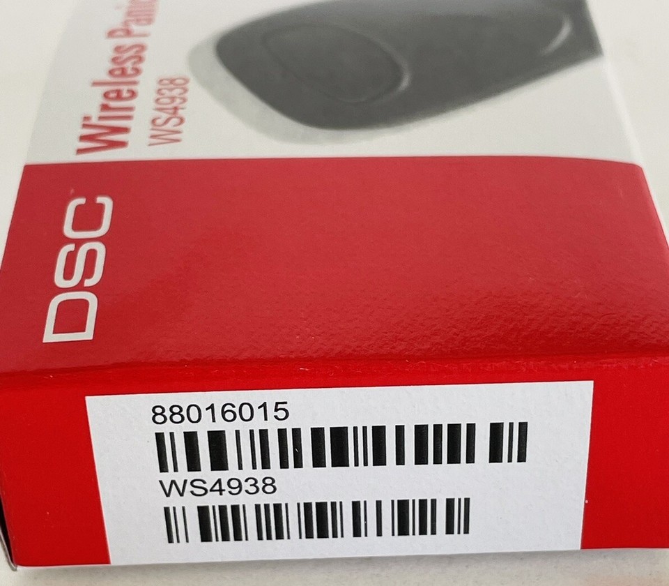 DSC WS4938 Single Button Wireless Transmitter Panic Remote with Neck ...