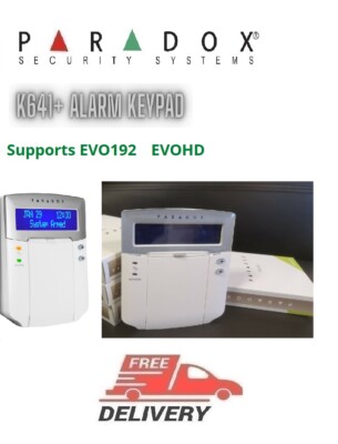 Paradox Security K641+ Alarm keypad new EVO security systems original ...