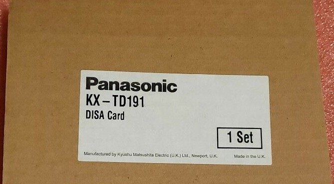 Panasonic KX-TD191 DISA Card KX-TD191 | eBay