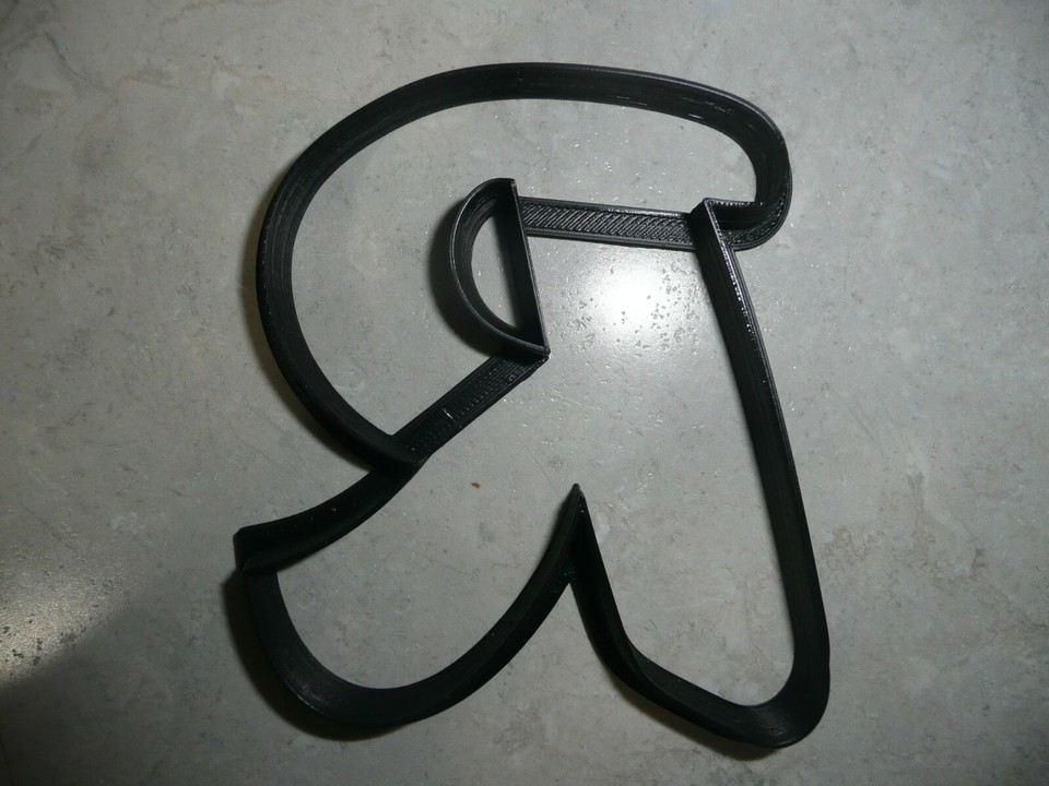 LETTER R UPPERCASE FANCY STYLIZED FONT ALPHABET SPECIAL COOKIE CUTTER ...