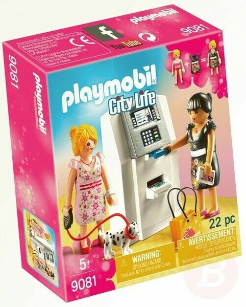 PLAYMOBIL 9081 City Life ATM With Functional Mechanism for sale online ...