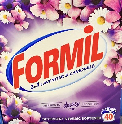 Formil 2in1 Washing Powder - 40 Washes X 2 PACK | eBay